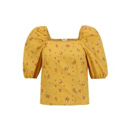 Object Petite Shirt 'ROSE' Damen Gr&ouml;&szlig;e XS gelb / mischfarben