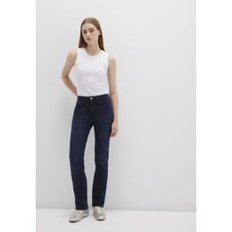 Straight-Jeans Mavi "KENDRA", Damen, Gr. 28, Länge 28, ink gold premium, 98% Baumwolle, 2% Elasthan, slim fit normal, Jeans, gerde Form