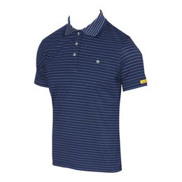 HB Tempex ESD Damen Polo-Shirt Conductex Cotton Knit, navy, Größe: L (08011 86013 001 45-L)