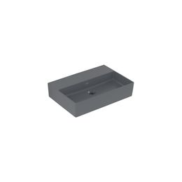 Villeroy & Boch V&B Waschtisch Memento 2.0 60x42cm, ohne &Uuml;berlauf, graphite C-plus ; Villeroy & Boch (4A2263I4)