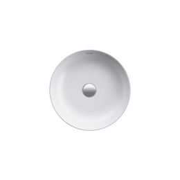 Duravit Aufsatzwaschbecken Cape Cod d 43cm, o. HL, &Uuml;L, HLB, Wei&szlig; Seidenmatt (2328433200)