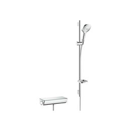 Hansgrohe Brauses Raindance Sel. E 120 1008mm Brausestange, we/vc, mit Thermostat (27039400)