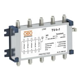 Obo-bettermann OBO Bettermann Vertr Datenleitschutzgerät f.Antennen TV 4+1 (5083400)
