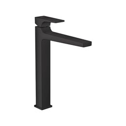 hansgrohe Waschtisch-Einhebelmischer 260 Metropol m HG, Pus-Op-Abl, Ausl. 204mm, matt-sw