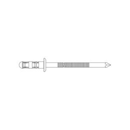 Gesipa Poly-Bulb Blindniete Alu/Stahl 4,8 x 16 (1450474)