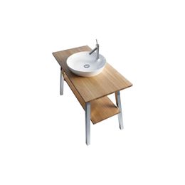 Duravit Aufsatzwaschbecken Cape Cod d 48cm, m HL, A.insel, o. &Uuml;L, we s-matt (2328483200)