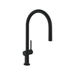 Hansgrohe Sp&uuml;ltisch-Einhebelmischer 210 Talis M54 m Ausz.-Ausl., 1jet, sBox, mattschwarz (72803670)