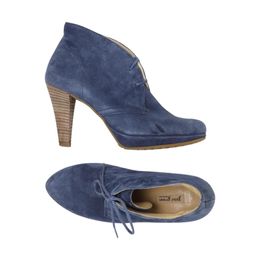 Paul Green Stiefelette Damen Größe 38 Second Hand blau