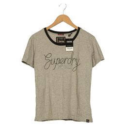 Superdry T-Shirt Damen Größe L Second Hand grau