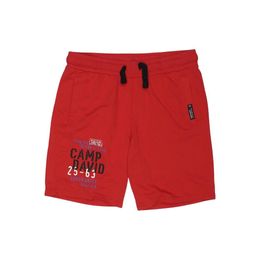 CAMP DAVID Shorts Herren Gr&ouml;&szlig;e 34 Second Hand rot