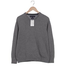 Tommy Hilfiger Pullover Herren Größe L Second Hand grau