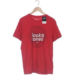 Jack & Jones JACK & JONES T-Shirt Herren Gr&ouml;&szlig;e XL Second Hand rot