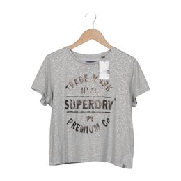Superdry T-Shirt Damen Größe XL Second Hand grau