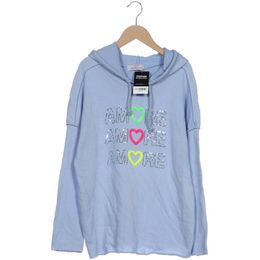 Zwillingsherz Kapuzenpullover Damen Gr&ouml;&szlig;e S Second Hand blau