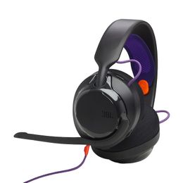 JBL Gaming-Headset &raquo;Quantum 250&laquo; Kabelgebundenes Gaming-Headset f&uuml;r mehrere Plattformen 6 mm unidirektionales Cardioid-Boom-Mikrofon, rauscharme 