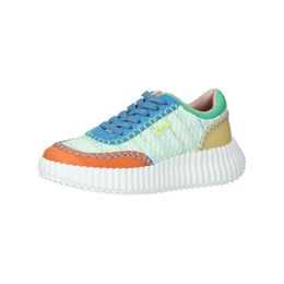 La Strada Sneaker Damen Größe 39 blau / grün / neongrün / orange
