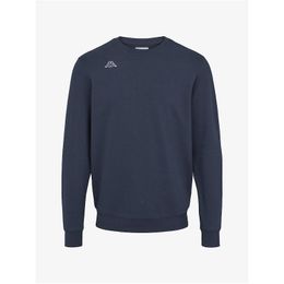 Kappa Rundhalspullover »sweatshirt Logo Trullo« blue marine L L Perfekt für kühlere Tage und entspannten Stil