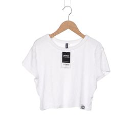 H&M H&M T-Shirt Damen Gr&ouml;&szlig;e L Second Hand wei&szlig;