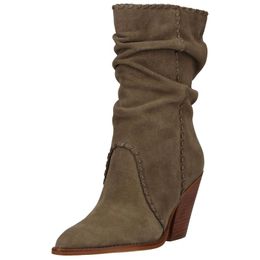 Dolce Vita Bikerboots »Stiefel Veloursleder/Synthetik« Olive 37 37 Verschluss: Schlupfschuh