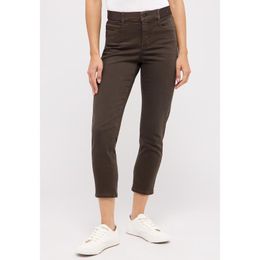 Angels 7/8-Jeans »ORNELLA SPORTY« mit weichem Stretchbund chocolate used 44 - Länge 26 Länge 26 44 Jeans mit Stretchbund von Angels