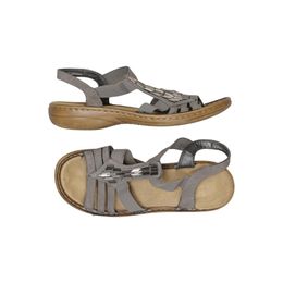 Rieker Sandalen Damen Größe 39 Second Hand grau