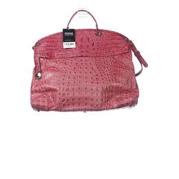Furla Handtasche gross Leder Damen Größe One Size Second Hand rot