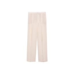 Mango Pleat-Front Pants 'Mire' female Beige size 32