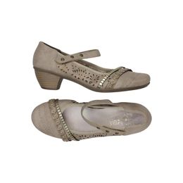 Rieker Pumps Damen Gr&ouml;&szlig;e 37 Second Hand beige