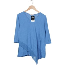 Ulla Popken Langarmshirt Damen Gr&ouml;&szlig;e XL Second Hand hellblau