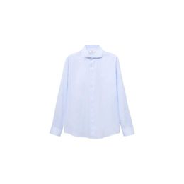 Mango Man Button Up Shirt 'Luisiana' male Blue size S