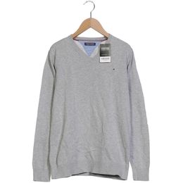 Tommy Hilfiger Pullover Herren Größe S Second Hand grau