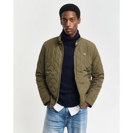 Gant Steppjacke »QUILTED WINDCHEATER« mit Rautensteppung juniper green 5XL 5XL Steppjacke: Ideal für Übergangszeiten und unbeständiges Wetter