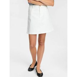 Nümph NÜMPH Midirock »Skirt NULULU« Bright White 36 36 Feminine Röcke in verschiedenen Längen und Passformen