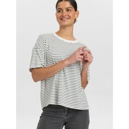 N&uuml;mph N&Uuml;MPH Kurzarmhemd &raquo;T-shirt NUBRIERY&laquo; Cloud Dancer 36 36 Bequeme und stilvolle T-Shirts f&uuml;r jeden Tag