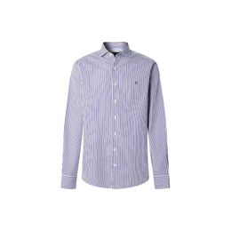 Hackett London Button Up Shirt 'City' male Blue size XL