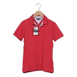 Tommy Hilfiger Poloshirt Damen Größe S Second Hand rot