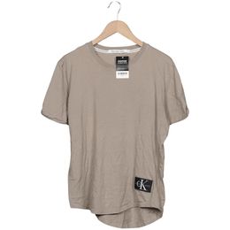 Calvin Klein Jeans T-Shirt Herren Gr&ouml;&szlig;e M Second Hand beige