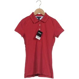 Tommy Hilfiger Poloshirt Damen Größe XS Second Hand rot