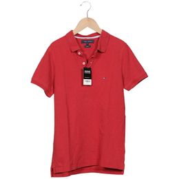 Tommy Hilfiger Poloshirt Herren Größe M Second Hand rot