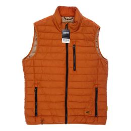 Camel Active Weste Herren Größe M Second Hand orange
