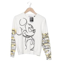 Desigual Pullover Damen Größe M Second Hand weiß