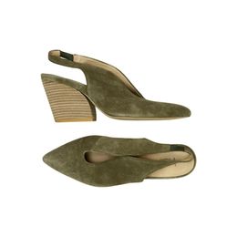 Heine Pumps Damen Größe 37 Second Hand grün