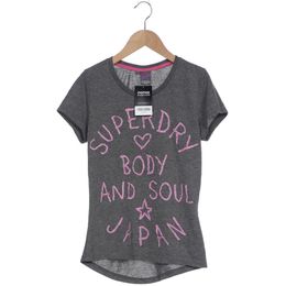 Superdry T-Shirt Damen Größe M Second Hand grau