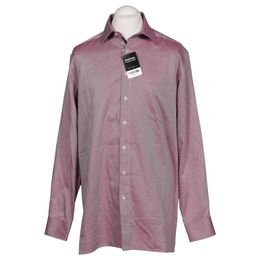 OLYMP Hemd Herren Größe XL Second Hand bordeaux