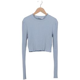NA-KD Langarmshirt Damen Gr&ouml;&szlig;e M Second Hand hellblau