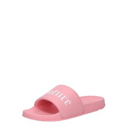Juicy Couture Pantolette Damen Größe 35.5 pitaya / weiß