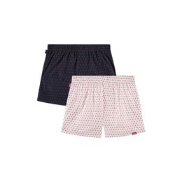 Pockies Boxer shorts male Blue, White size M