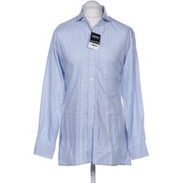OLYMP Hemd Herren Größe XL Second Hand blau