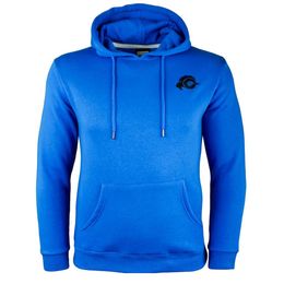 GUGGEN Mountain Sweatshirt 'Kapuzenpullover H02 Fleece Hoodie' male Blue size S