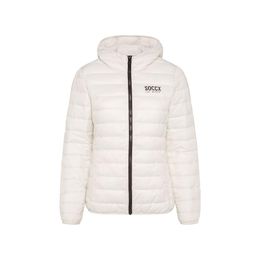 SOCCX Between-Season Jacket female Beige size XL